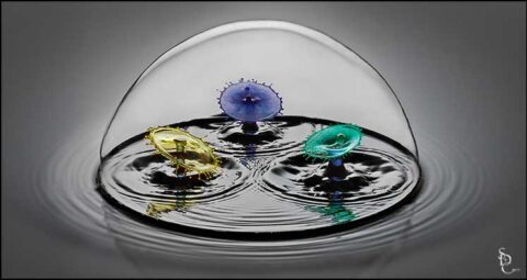 Examples of waterdrops taken with the Time Machine | Time Machine